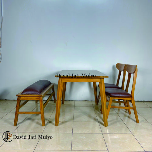 Jual SET Meja Makan / SET Kursi Makan Ropan Bangku - FINISHING - Kab. Jepara - David Jati Mulyo ...