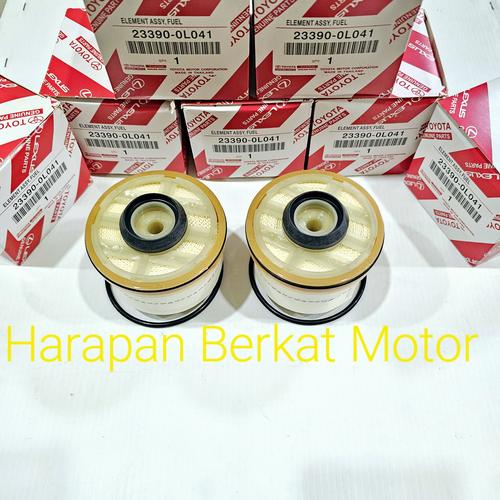 Jual Fuel filter innova hilux diesel/filter solar toyota fortuner DSL ...