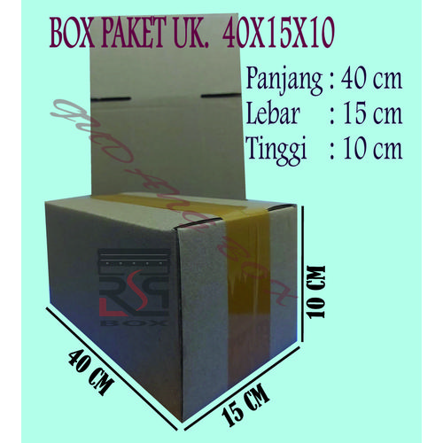 Jual Kardus packing uk. 40x15x10 dus paket online murah karton box ...