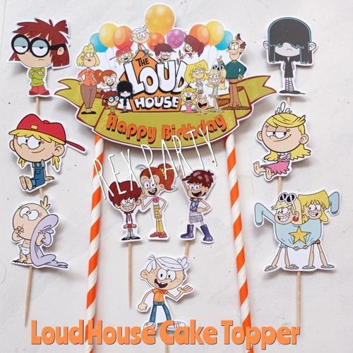 Jual For Sale Topper Loud House/Cake Topper/Topper Banner Loud House ...