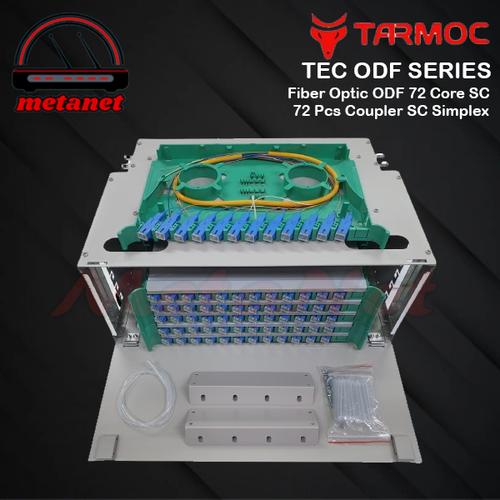 Jual Fiber Optic ODF/OTB 72 Core SC Lengkap Rackmount | ODF 72C SC ...