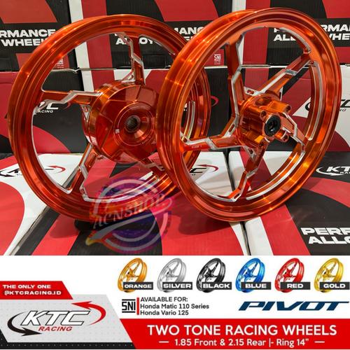 Jual VELG KTC RACING ALLOY WHEELS BEAT VARIO 110 SCOOPY VARIO 125/150 ...
