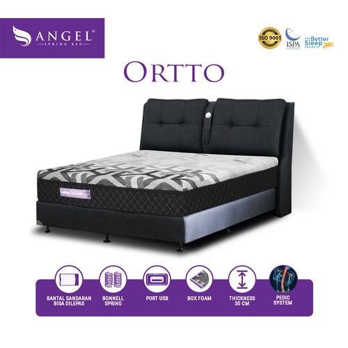 Promo Springbed Type Ortto By Angel Springbed - Fullset - 180X200 - Kab ...