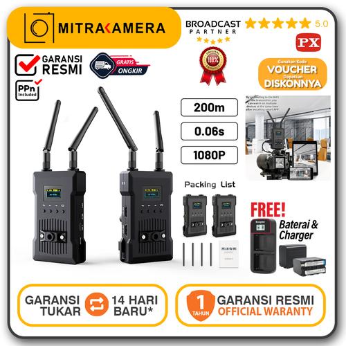 Jual PX JM300 Pro Wireless Video Transmitter 0.06S Latency Image - Kota ...