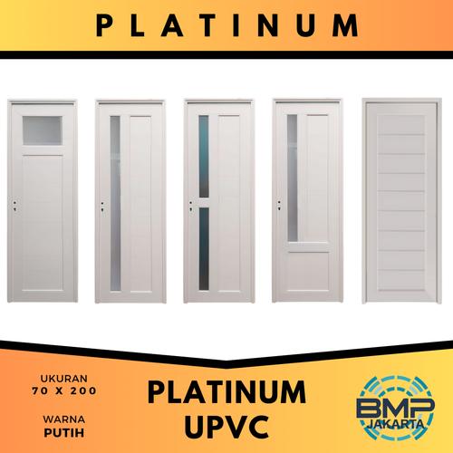 Jual PINTU UPVC PLATINUM PREMIUM UKURAN 70 X 200 - UPVC U.08, Kanan ...