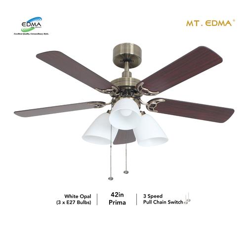 Promo MT.EDMA PRIMA 42" Kipas Angin Dekorasi - Champagne/Rosew Cicil 0% ...