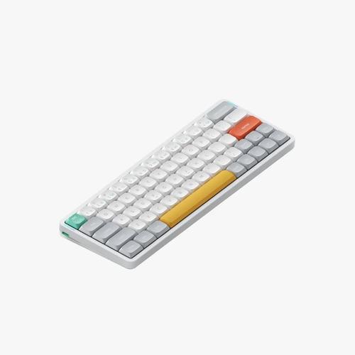 Jual Nuphy Air60 V2 Wireless Mechanical Keyboard - Ionic White, Brown 2 ...