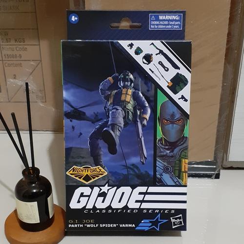 Jual HASBRO GI-JOE CLASSIFIED SERIES NIGHTFORCE PARTH WOLF SPIDER VARMA ...