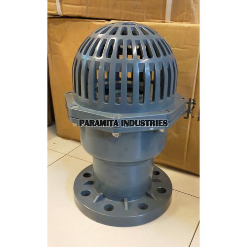 Jual Foot valve Pvc 3" inch model flange / klep foot valve PVC JIS 10K ...