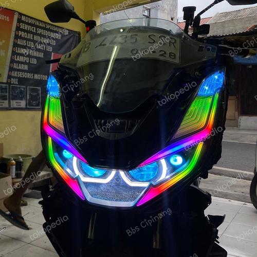 Jual headlamp biled pcx 160 rgb bloetooth hp - Jakarta Timur - BBS ...
