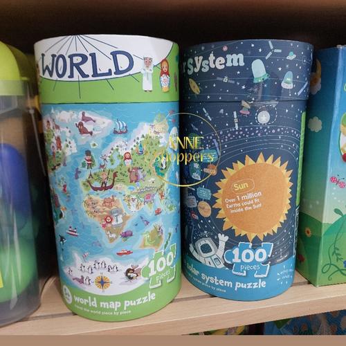 Jual ELC world map solar system puzzles - world map - Kota Surabaya ...