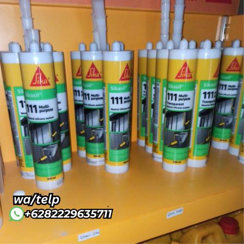 Jual LEM sika Sealant SILICONE SIKASIL 111 NETRAL CLEAR TRANSPARAN 300ml - Kota Surabaya - CV ...