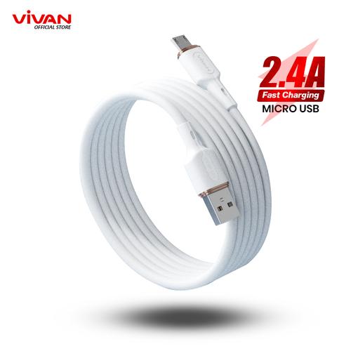 Jual VIVAN Kabel Data Micro USB Lightning Type C 3A Silicone VSS - Type ...