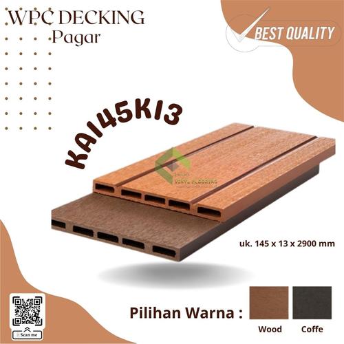 Jual WPC Decking Pagar KA145K13 uk. 14,5cm x 2,9m tebal 13mm - Jakarta ...