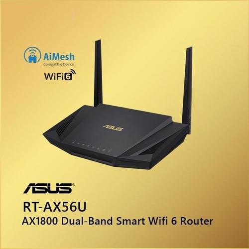 Jual GUDANG-TRONIK Asus RT-AX56U WiFi 6 Dual-Band Router AX1800 With ...