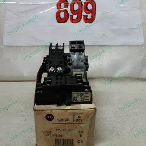 Jual Socket Relay Allen Breadley CAT 700-HN116 8 PIN 10A 300V ( model ...