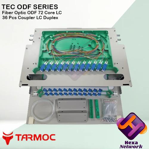 Jual Fiber Optic ODF/OTB 72 Core LC Lengkap Rackmount | ODF 72C LC ...