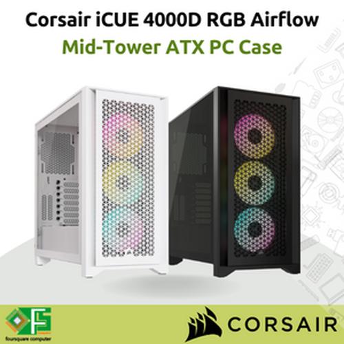 Jual Corsair iCUE 4000D RGB Airflow | Casing PC ATX | CPU PC Case ...