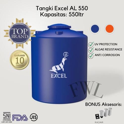 Jual Toren / Tangki Air / tandon Excel 700 liter - al 700 (al700 ...