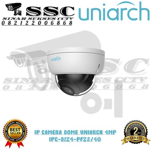 Jual IPCAM UNIARCH IPC-D124-PF28/40 Vandal-Resistant 4MP DOME Camera - Jakarta Utara ...