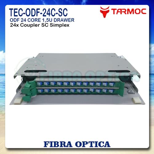 Jual Fiber Optic ODF/OTB 24 Core SC Lengkap Rackmount | ODF 24C SC ...