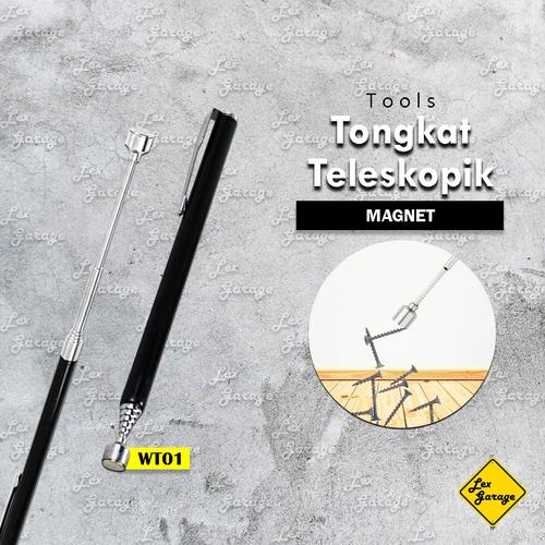 Promo Tongkat Magnet Telescopic Magnetic Pick Up Pickup Tool Pen Stick - WT01 - Kota Bandung ...