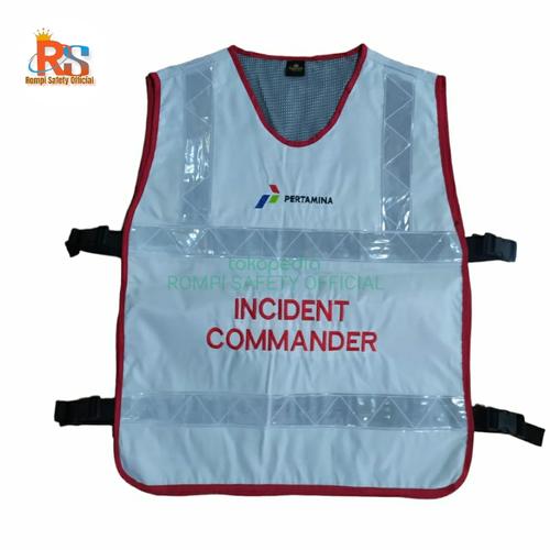 Jual ROMPI SAFETY OKD PERTAMINA BORDIR WARNA PUTIH SKOT PVC/ROMPI ...
