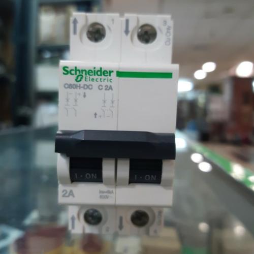 Jual MCB C60H-DC 2P 2A/4A/6A/10A/16A/20A/25A/32A/40A/50A/63A SCHNEIDER ORI - 32A - Jakarta Pusat ...
