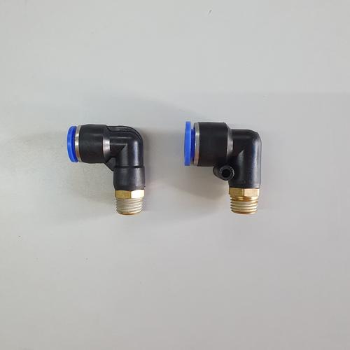 Jual Pneumatic Fittings PL Selang 8/10/12 Drat M10/M12/01/02 Elbow ...