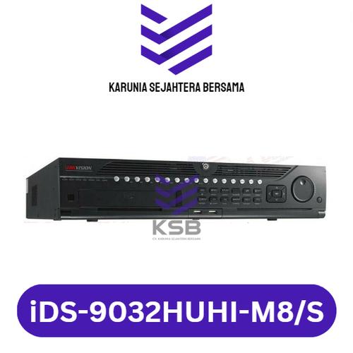 Jual Hikvision DVR 32 channel iDS-9032HUHI-M8/S 5MP 2U H.265 Acusense ...