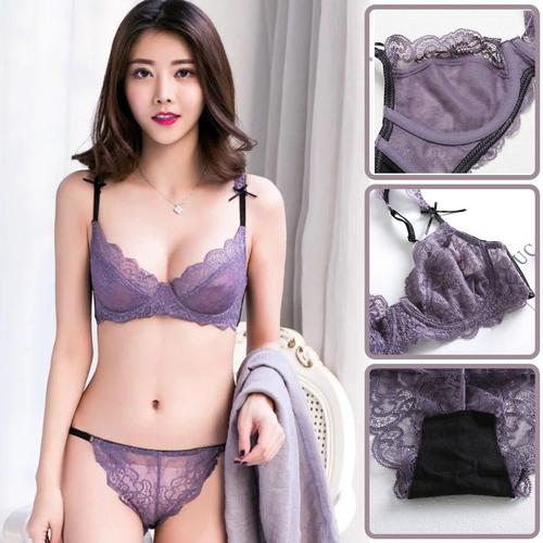 Jual Bra Set BH + Celana Dalam Wanita Sexy Elegant Import Renda Lingerie 5 - Black, 38 - Kota ...