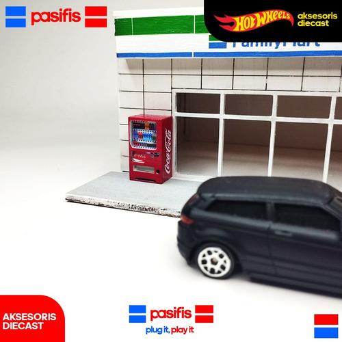 Jual Vending Machine Coca Cola Diorama Diecast Hotwheels Skala 1:64 ...