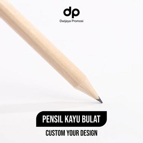 Jual Pensil Hotel Kayu Bulat Polos Custom Logo - Jakarta Utara ...