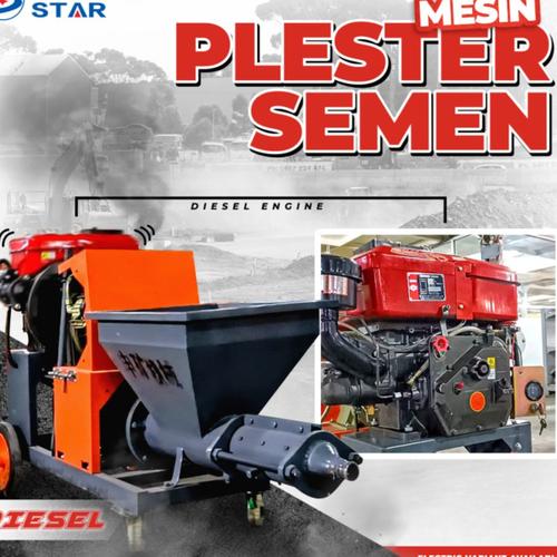 Jual Mesin Semprot Plester Dinding Tembok Mesin Diesel Lepo Spray ...