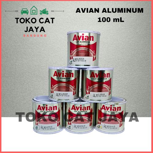 Jual AVIAN ALUMINIUM 100 cc/ Avian Chrome 0,1 Liter / cat alumunium 100 ...