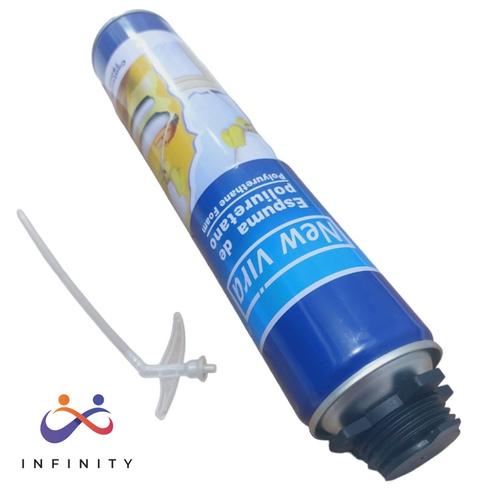 Jual New Vira Lem PU Sealant FOAM Spray 750ml Busa Polyurethane Foam ...