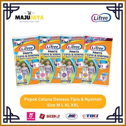 Jual Lifree Pants Popok Celana Dewasa Dus Isi 48 Sachet Kemasan Renceng - M - Jakarta Utara ...