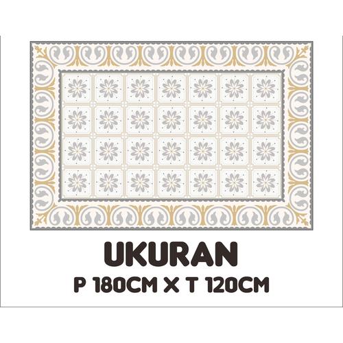 Jual TSB - Stiker Tegel Lantai Keramik Motif Frame 1 - Motif 1 - Kab ...