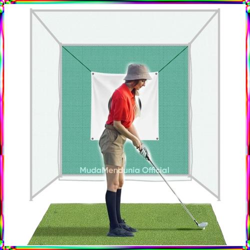 Jual Driving golf cage 3x3x3m Rangka 6 Tiang Pipa PVC Kualitas Terjamin ...
