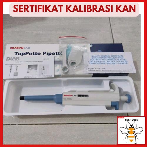 Jual mikropipet 10 - 100 ul DragonLab Plus kalibrasi Sertifikat KAN - Tanpa kalibrasi - Jakarta ...