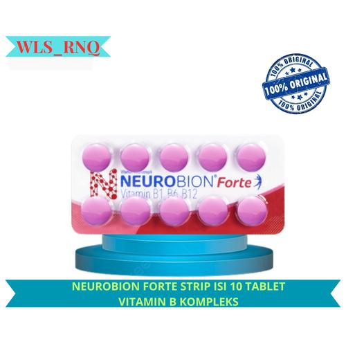 Jual NEUROBION Forte Strip Isi 10 Tablet / Vitamin B Kompleks - Jakarta ...