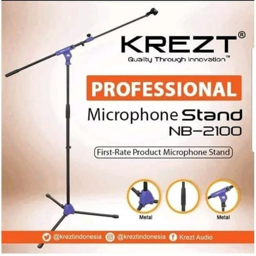 Jual ORIGINAL KREZT NB 2100 STAND MIC BOOM TRIPOD FULL BESI | STAND ...