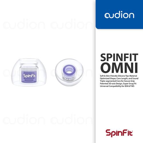 Jual SpinFit OMNI for IEM/TWS | Universal Fit Soft & Skin-friendly ...
