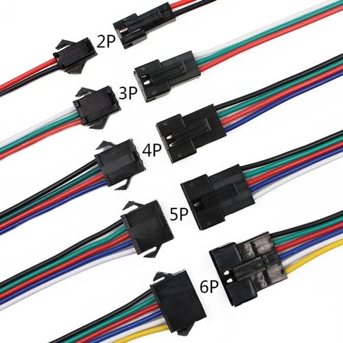 Jual Kabel Konektor LED 2-6 Pin Soket LED Connector Cable - 2 Pin ...