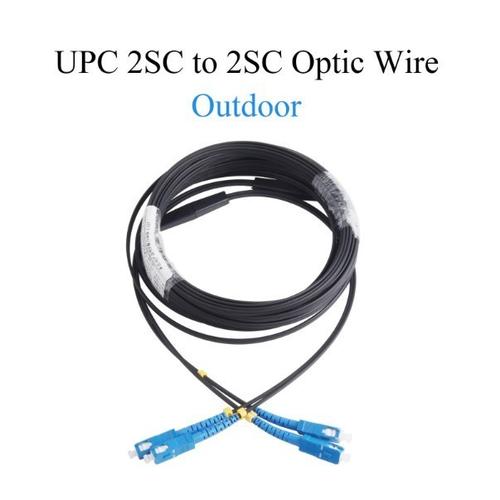 Jual Kabel Fiber Optic FO Dual 2 Core Precon Outdoor SC SC Optik 1000m ...