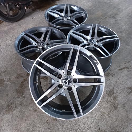 Jual VELG MOBIL BEKAS | REP AMG ROSTOCK R18 BUAT MERCY W204 INNOVA ...