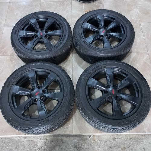 Jual VELG RACING TRD R20 + BAN AT | BUAT FORTUNER HILUX DOBBLE CABIN ...