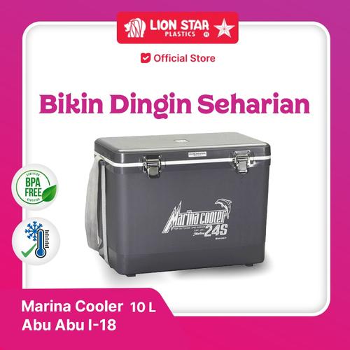 Promo LION STAR Kotak Pendingin Marina Cooler Box 22 L I-18 - Merah ...