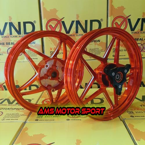 Jual VELG VND V SPEED V1 RING 14 FOR YAMAHA NMAX NEW/OLD - Hitam, nmax ...