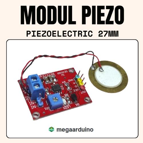Jual modul piezoelektrik piezo elektrik sensor getar piezo modul module ...